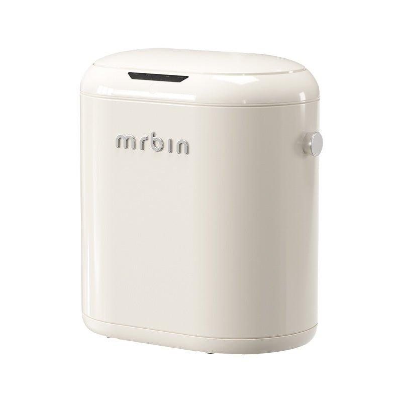 Cream-Style Sensor Trash Can with Triple Sensor Operation, Waterproof ...